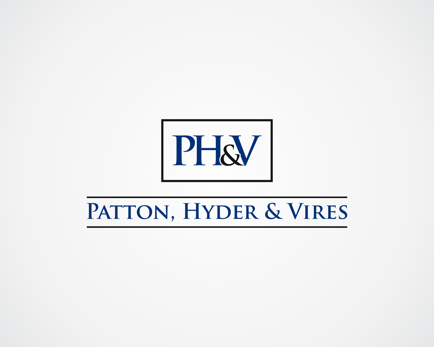 Elegant, Playful, Lawyer Logo Design for PATTON, HYDER & VIRES by ...