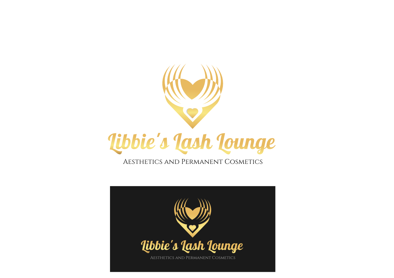 Bold, Masculine, Beauty Salon Logo Design for Libbie's Lash Lounge and ...