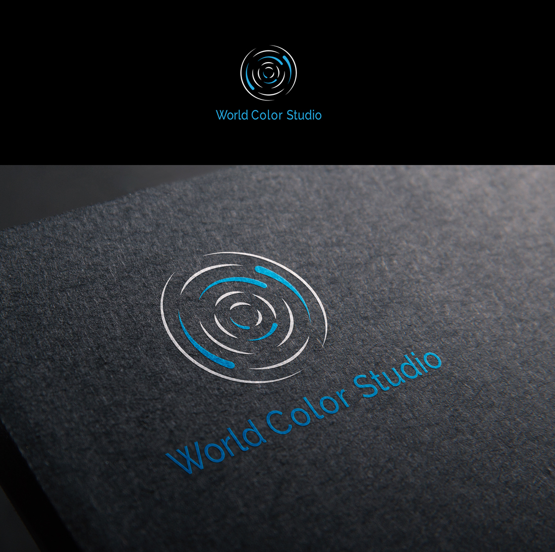 Elegant, Modern, Film Production Logo Design for WorldColorStudio by ...