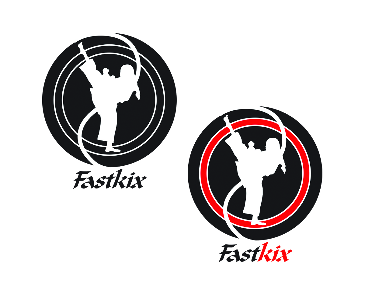 Modern, Bold, Martial Art Logo Design for Fastkix by Hot Rod | Design ...