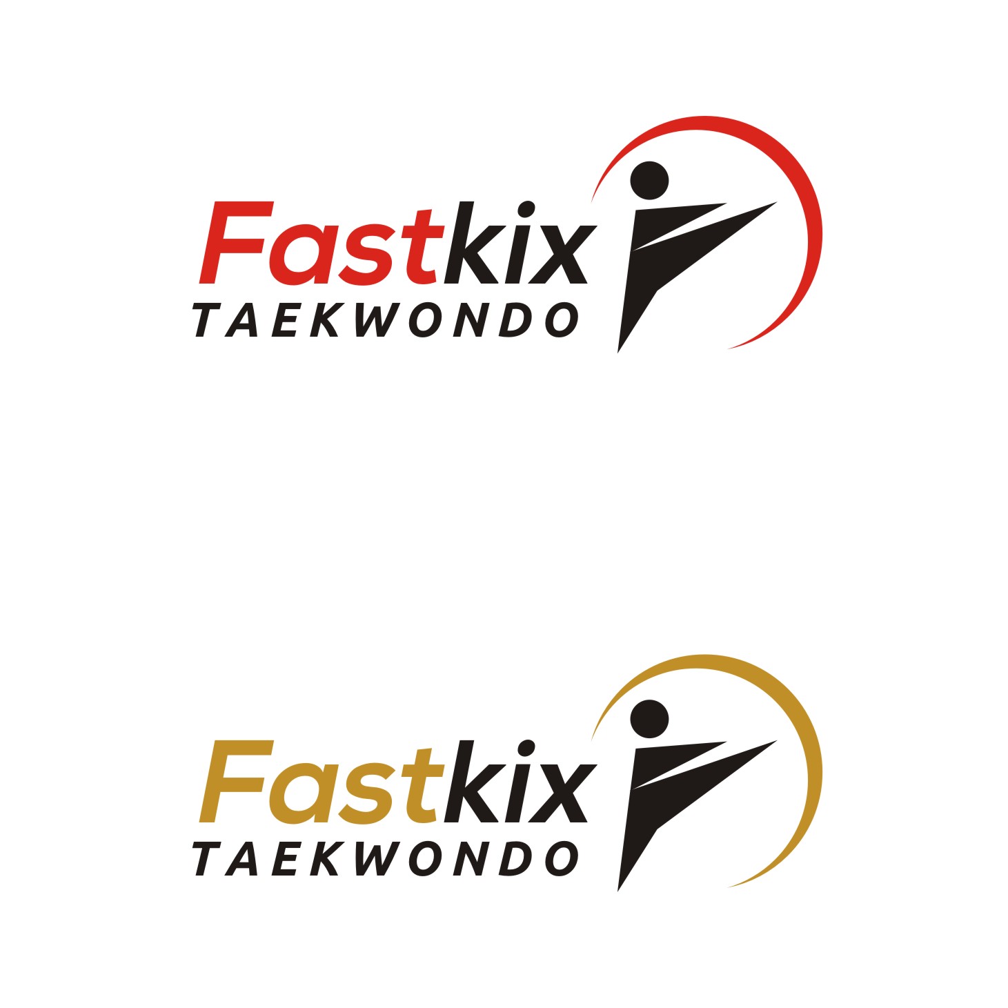 Modern, Bold, Martial Art Logo Design for Fastkix by Sushmaa | Design ...