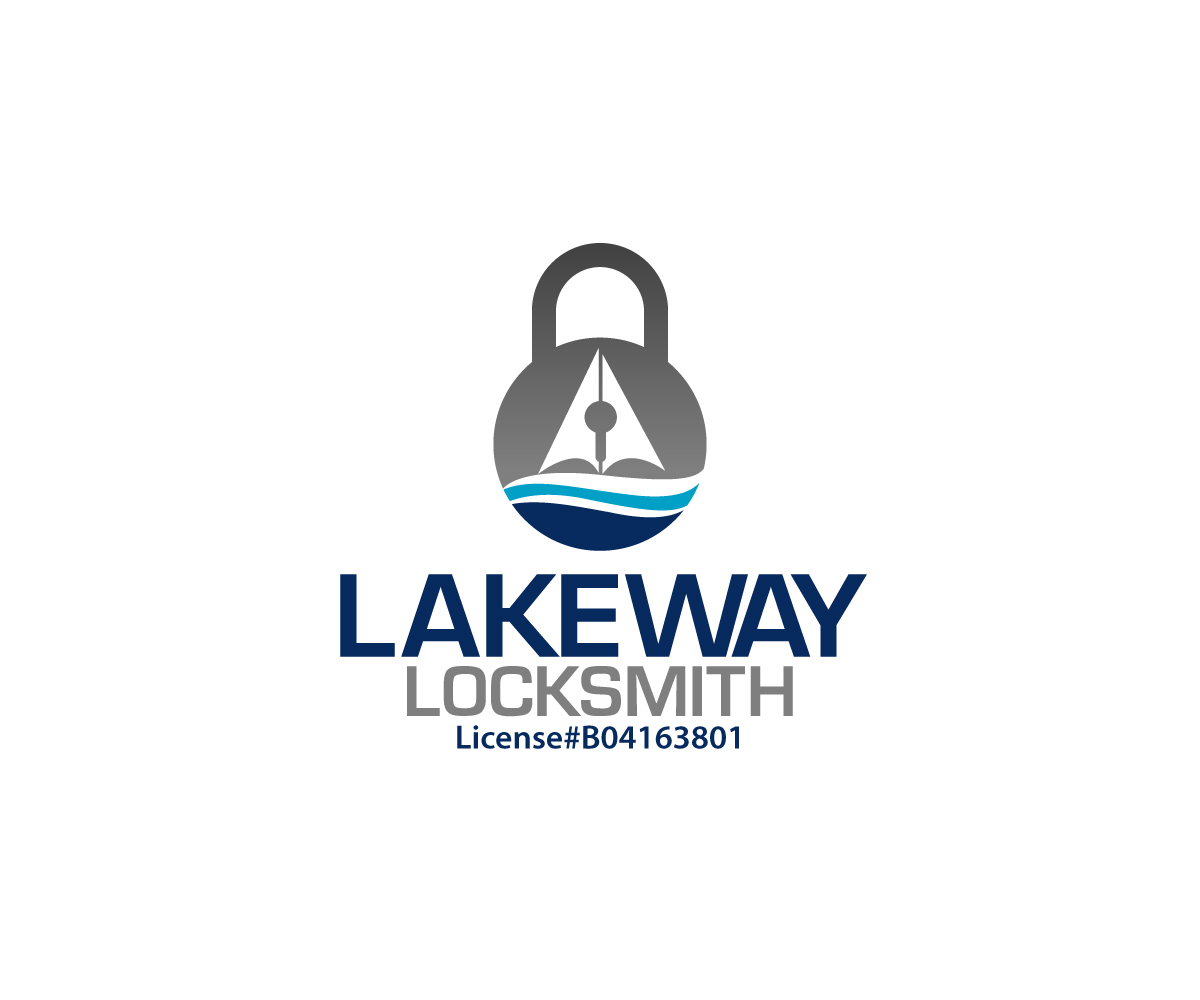 Modern, Upmarket, Locksmith Logo Design for Lakeway locksmith License# ...