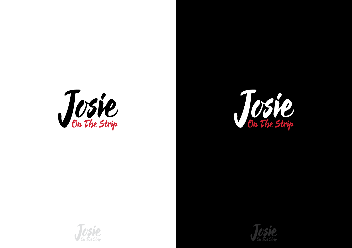 Modern, Elegant, Entertainment Industry Logo Design for Josie On The ...