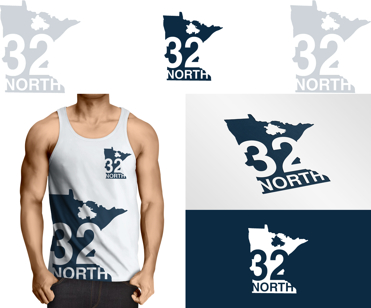 Bold, Playful, Recreation Logo Design for 32 North or Thirty Two North ...