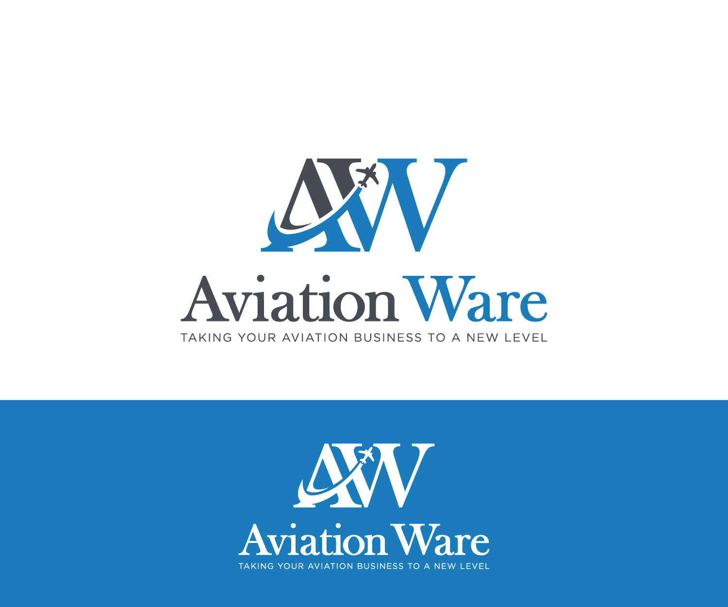 Professional, Serious, Aviation Logo Design for AviationWare by Mario ...