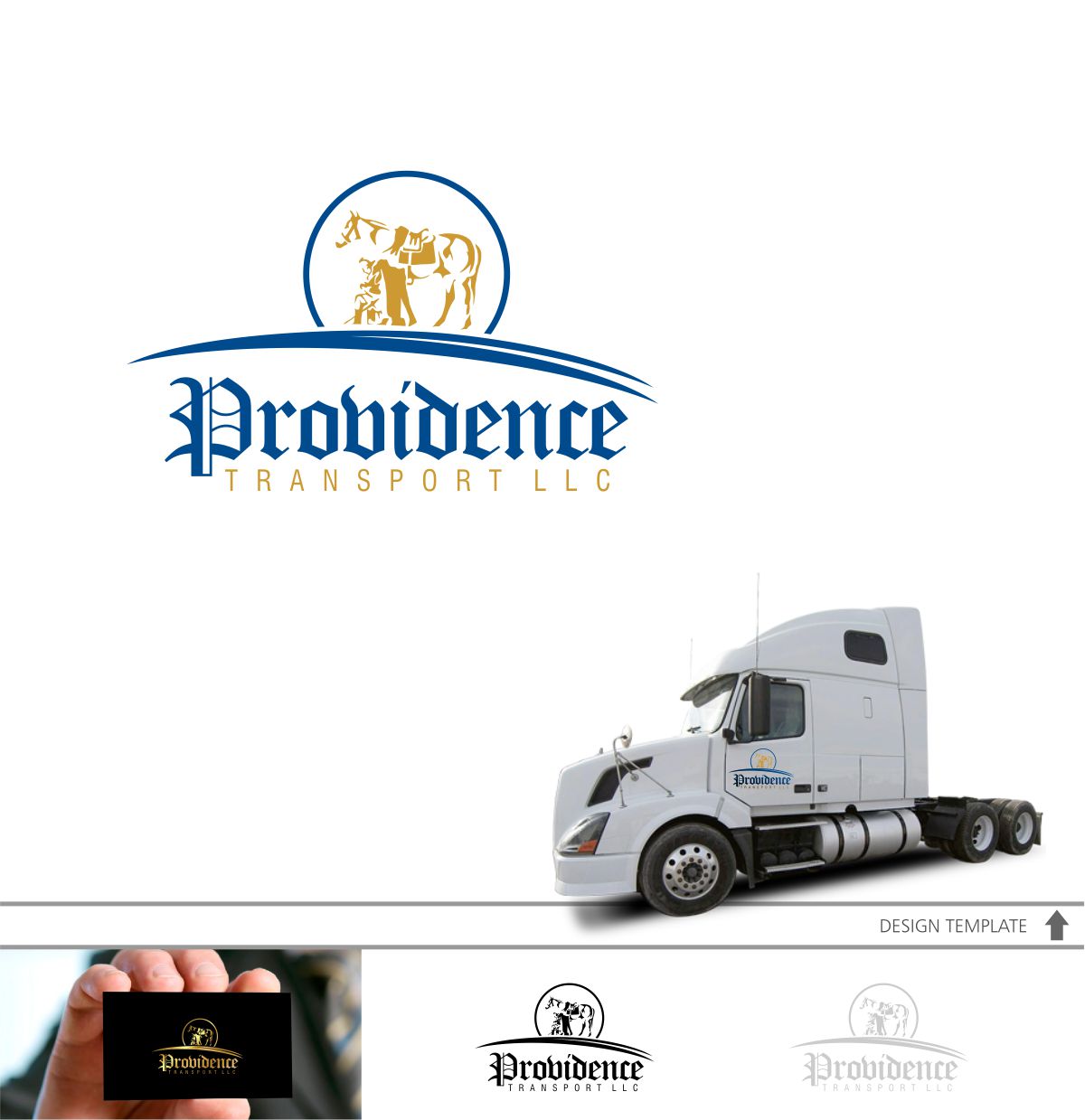 Conservative, Elegant, Trucking Company Logo Design for Providence ...