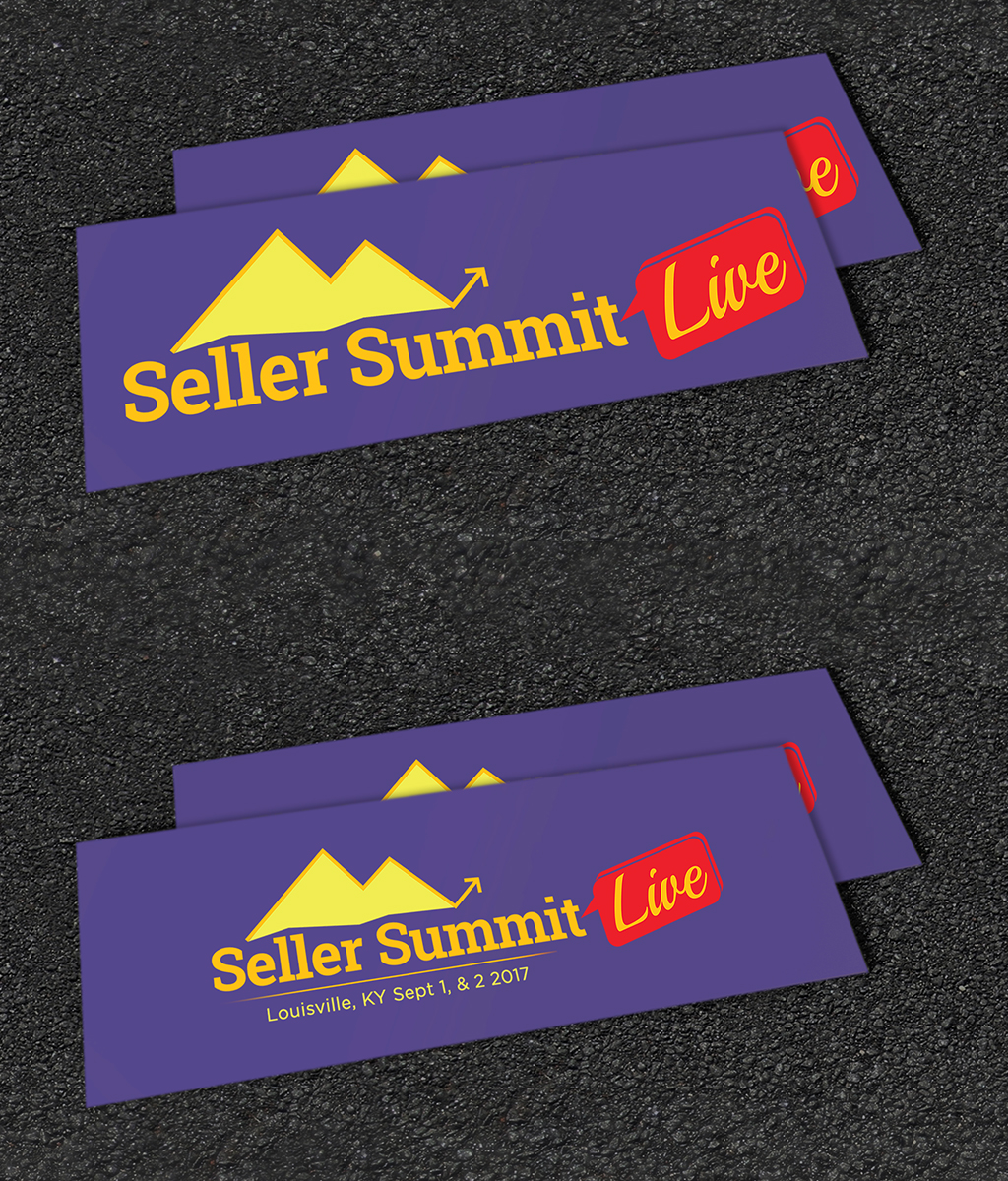 Bold, Playful, Event Logo Design for Seller Summit LIVE by Manoj More 2 ...