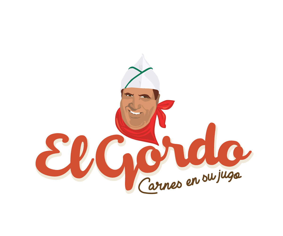 Masculine, Playful, Fast Food Restaurant Logo Design for "El Gordo ...