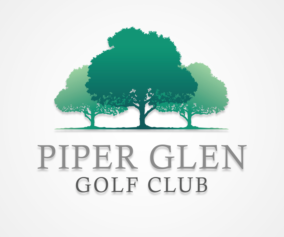 Bold, Modern, Golf Course Logo Design for Piper Glen or Piper Glen Golf ...