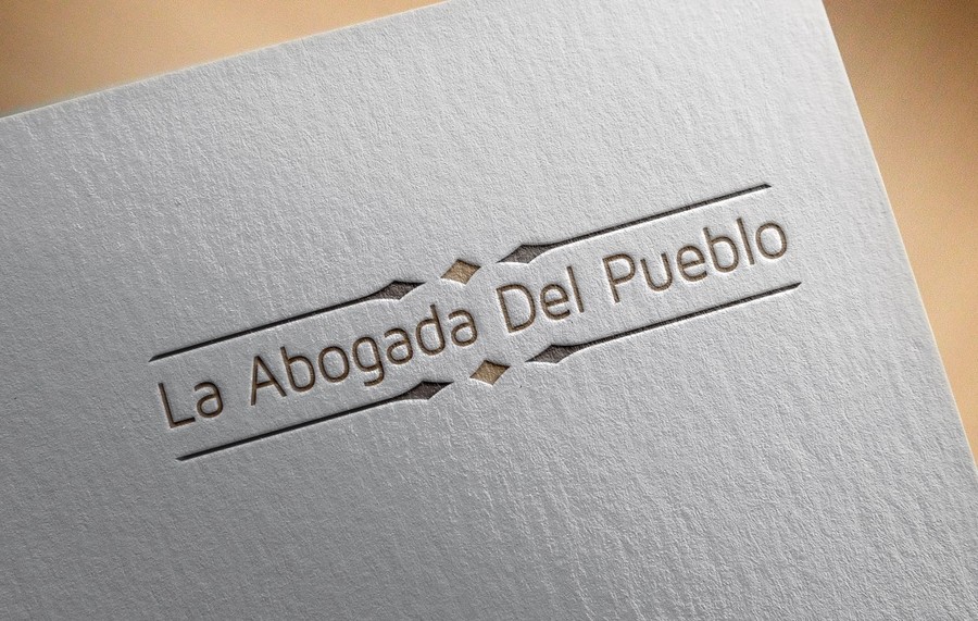 Professional, Elegant, Law Firm Logo Design for La Abogada Del Pueblo ...