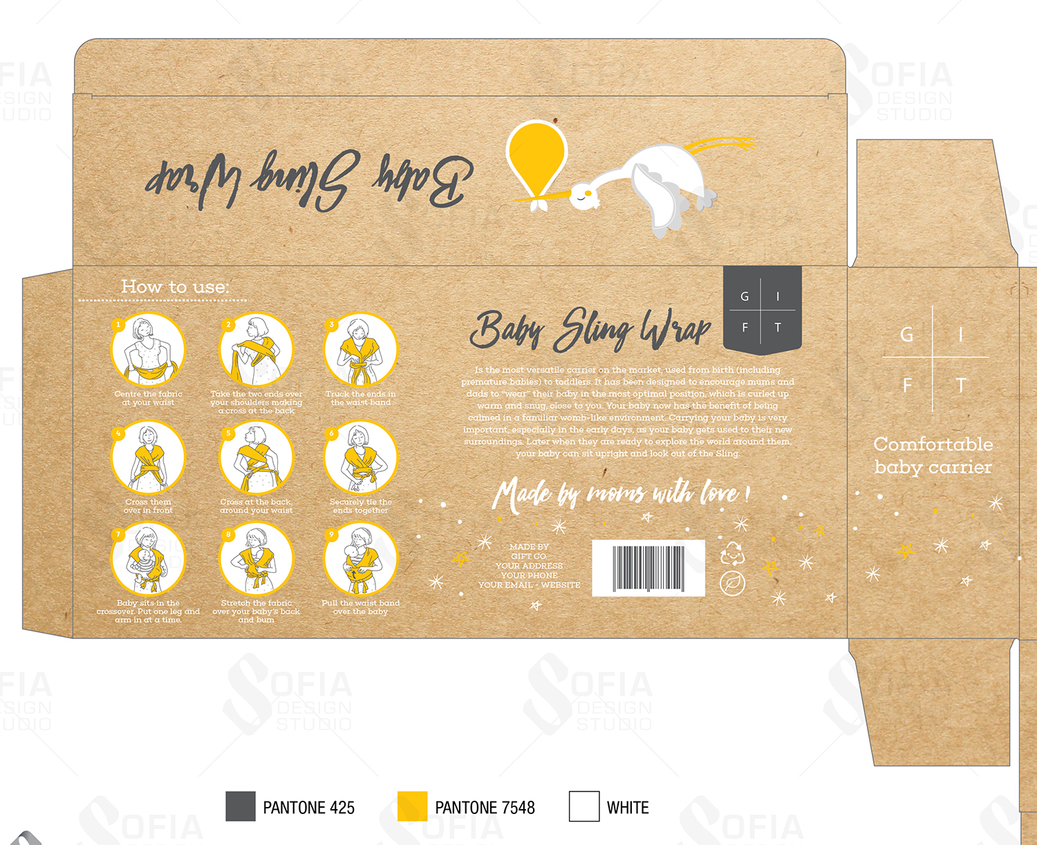 Playful, Modern, Baby Care Packaging Design for a Company by ...