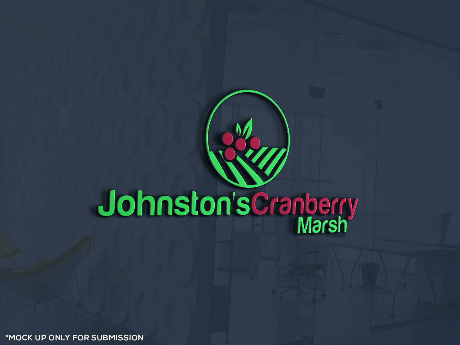Upmarket, Personable, Farm Logo Design for Johnston's Cranberry Marsh ...