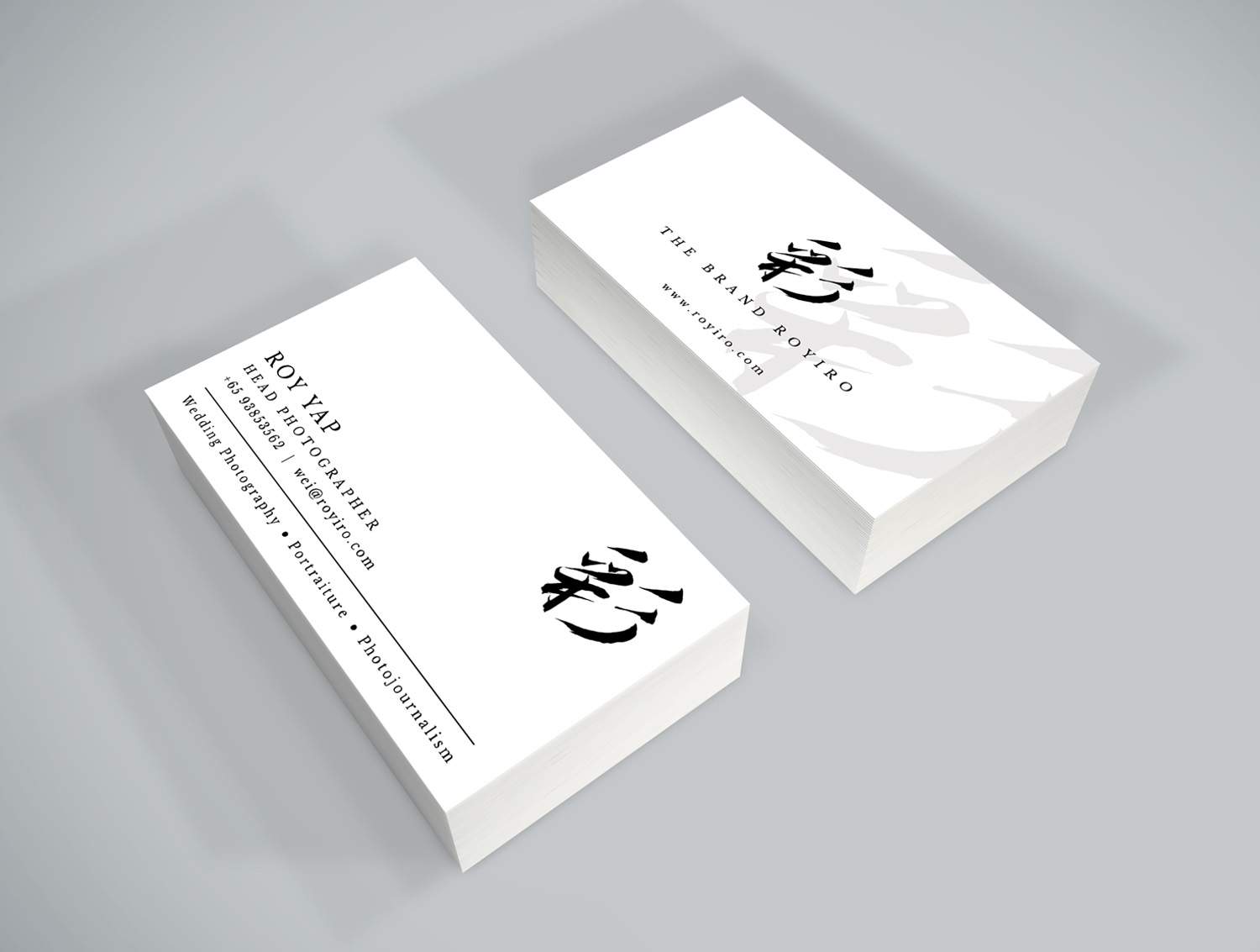 Modern, Elegant, Business Business Card Design for Roy Iro by ...