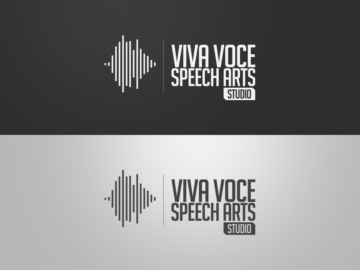 Bold, Colorful, University Logo Design for "Viva Voce Speech Arts ...