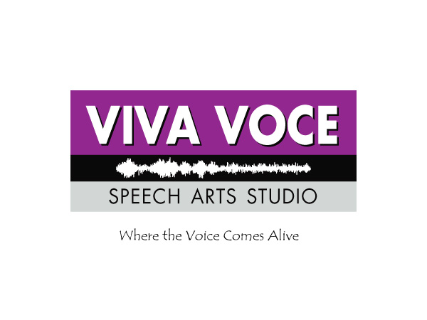 Bold, Colorful, University Logo Design for "Viva Voce Speech Arts ...