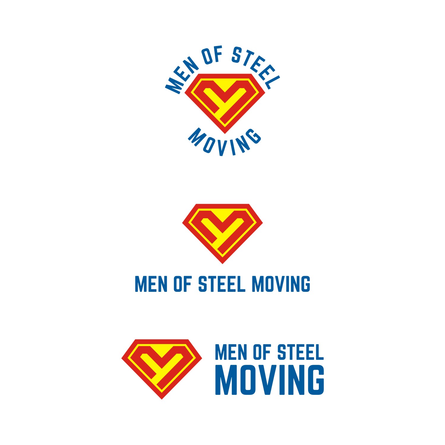 Bold, Masculine, Moving Company Logo Design for Men of Steel Moving by ...