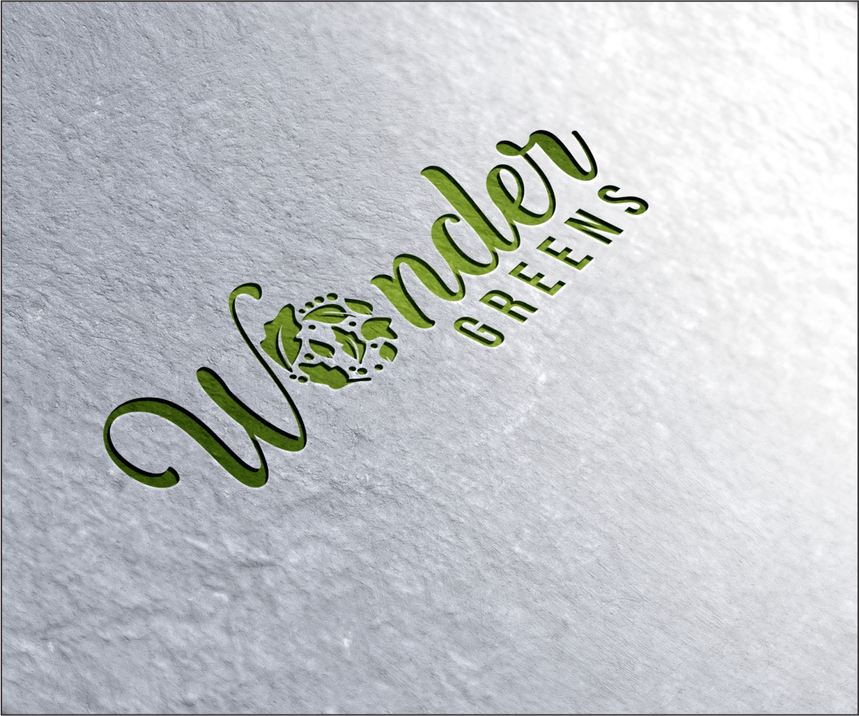 Upmarket, Bold, Restaurant Logo Design for WONDER GREENS by riaz ...