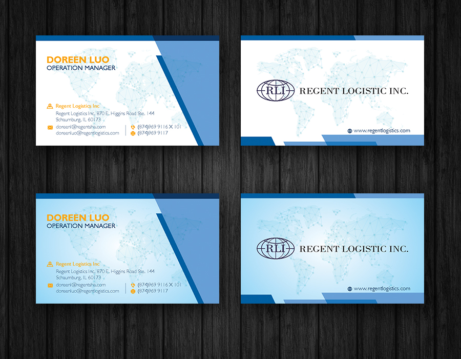 Elegant, Playful, Freight Forwarding Flyer Design for Regent logistics ...
