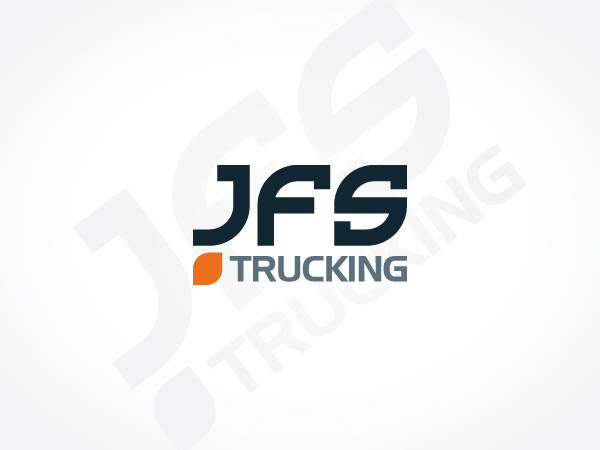 Trucking Company Logo Design for JFS by Kitchenfoil | Design #583058