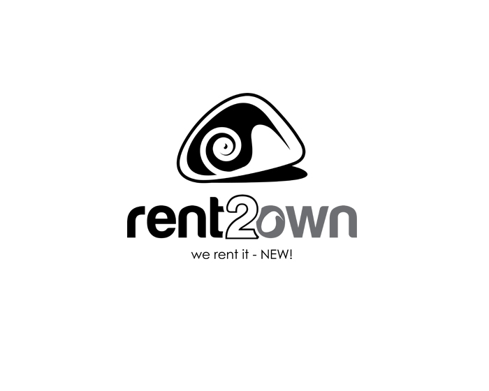 Bold, Modern, Business Logo Design for rent2own " we rent it -NEW ...