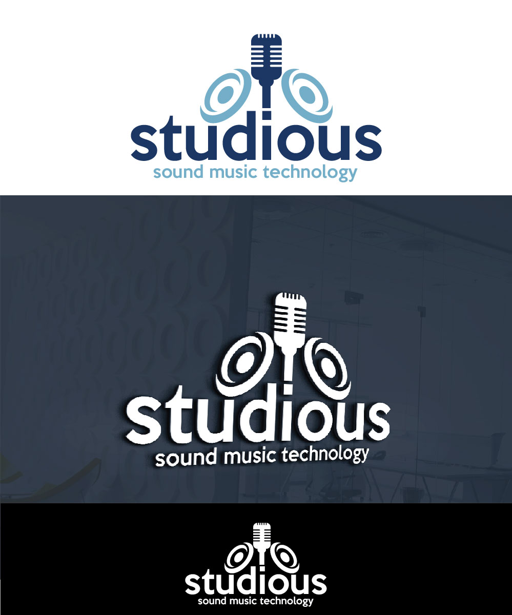 Bold, Modern, Audio Logo Design for studious - sound music technology ...