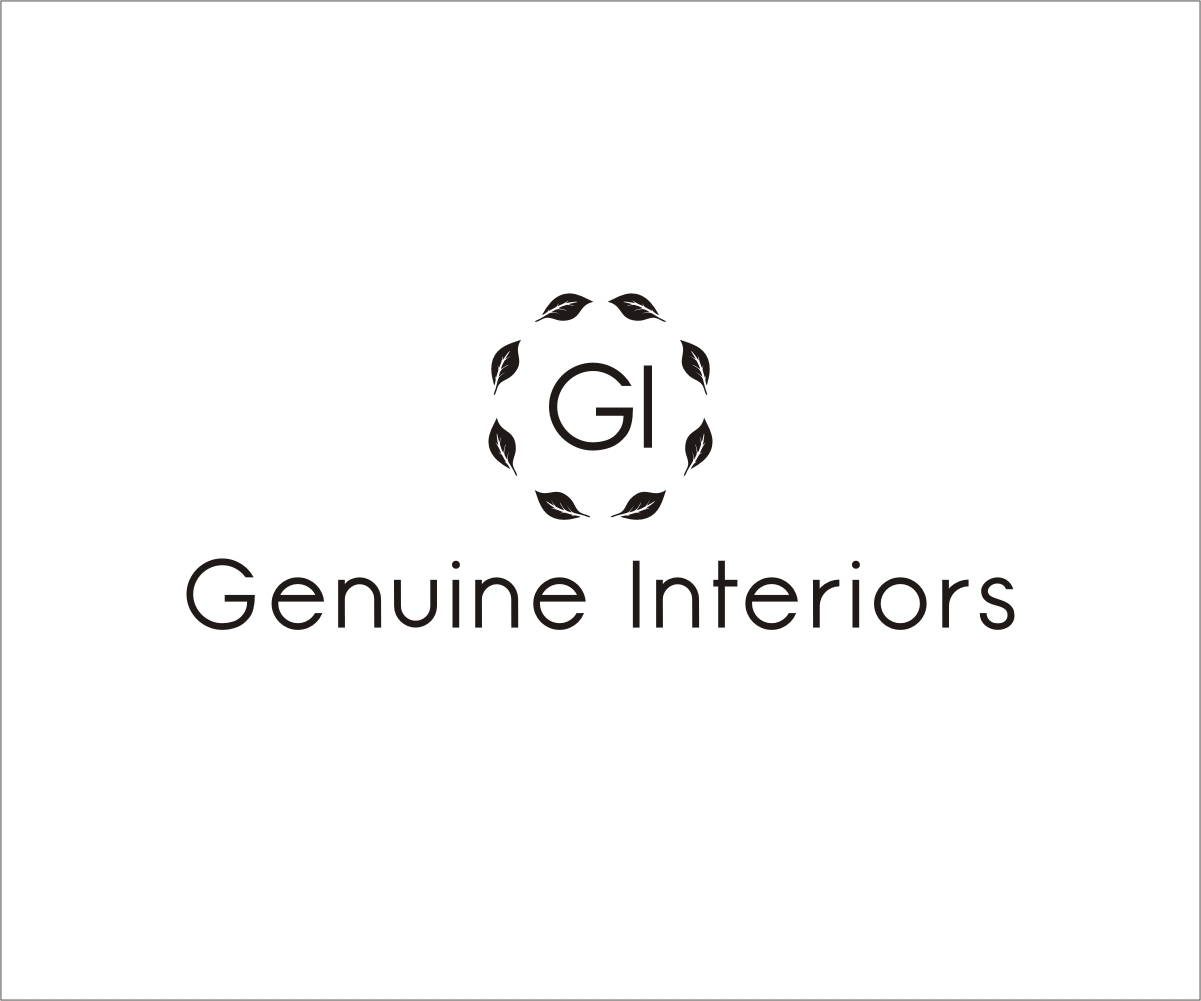 Elegant, Playful Logo Design for Genuine Interiors by Rox Art Design ...