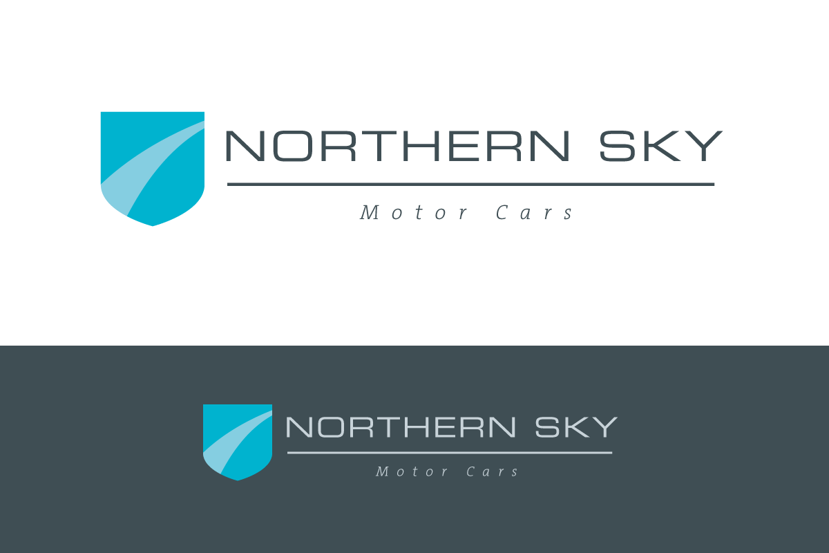 Serious, Modern, Automotive Logo Design for Northern Sky Motor Cars by ...