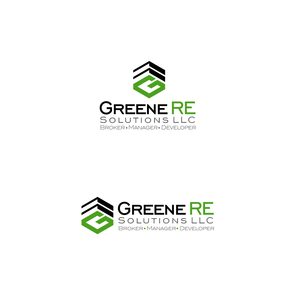 Bold, Serious, Real Estate Logo Design for some Icon, Greene RE ...