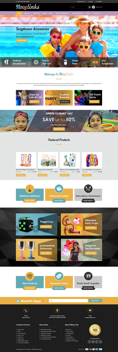 Elegant, Playful, Retail Web Design for Argos InfoTech, LLC by Sbss | Design #15456672