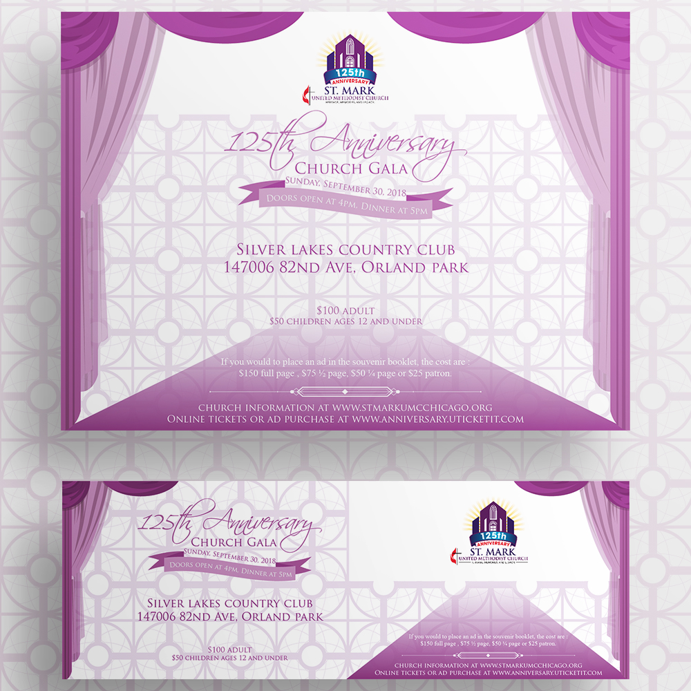 Elegant, Traditional, Church Invitation Design for a Company by dede ...