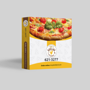 Bold, Modern, Pizza Delivery Packaging Design for Tony''''s Birdland ...