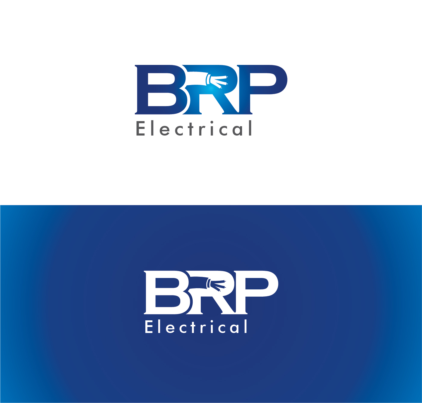 Modern, Conservative, Electrician Logo Design for BRP Electrical by ...