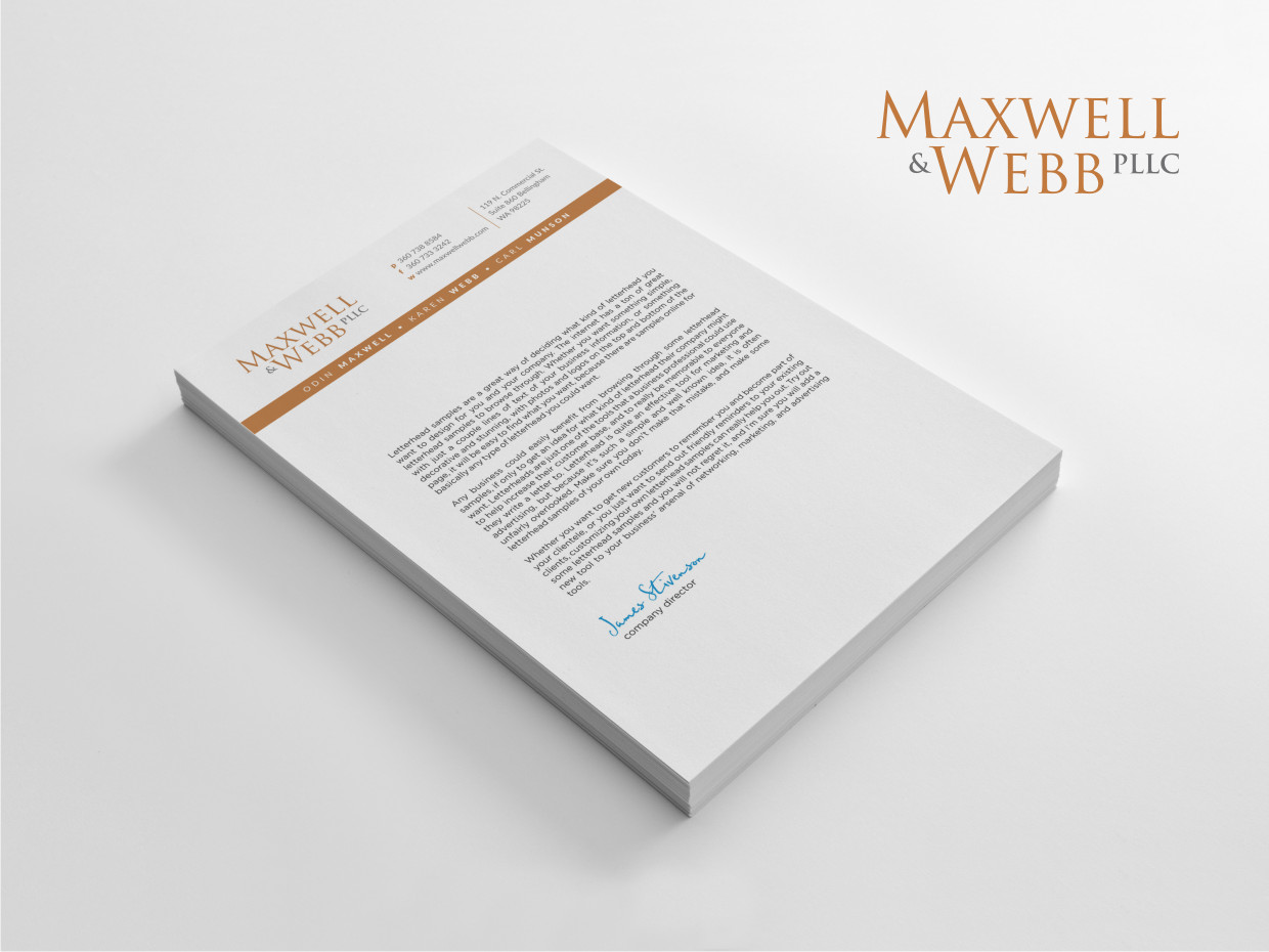 Professional, Serious, Law Firm Stationery Design for Precedent Forms ...