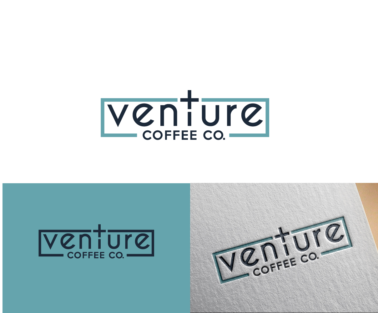 Personable, Playful, Coffee Shop Logo Design for +Venture Coffee Co. by ...