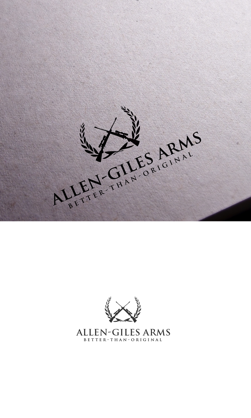 Professional, Serious, Gun Logo Design for Allen-Giles Arms by logo_s ...