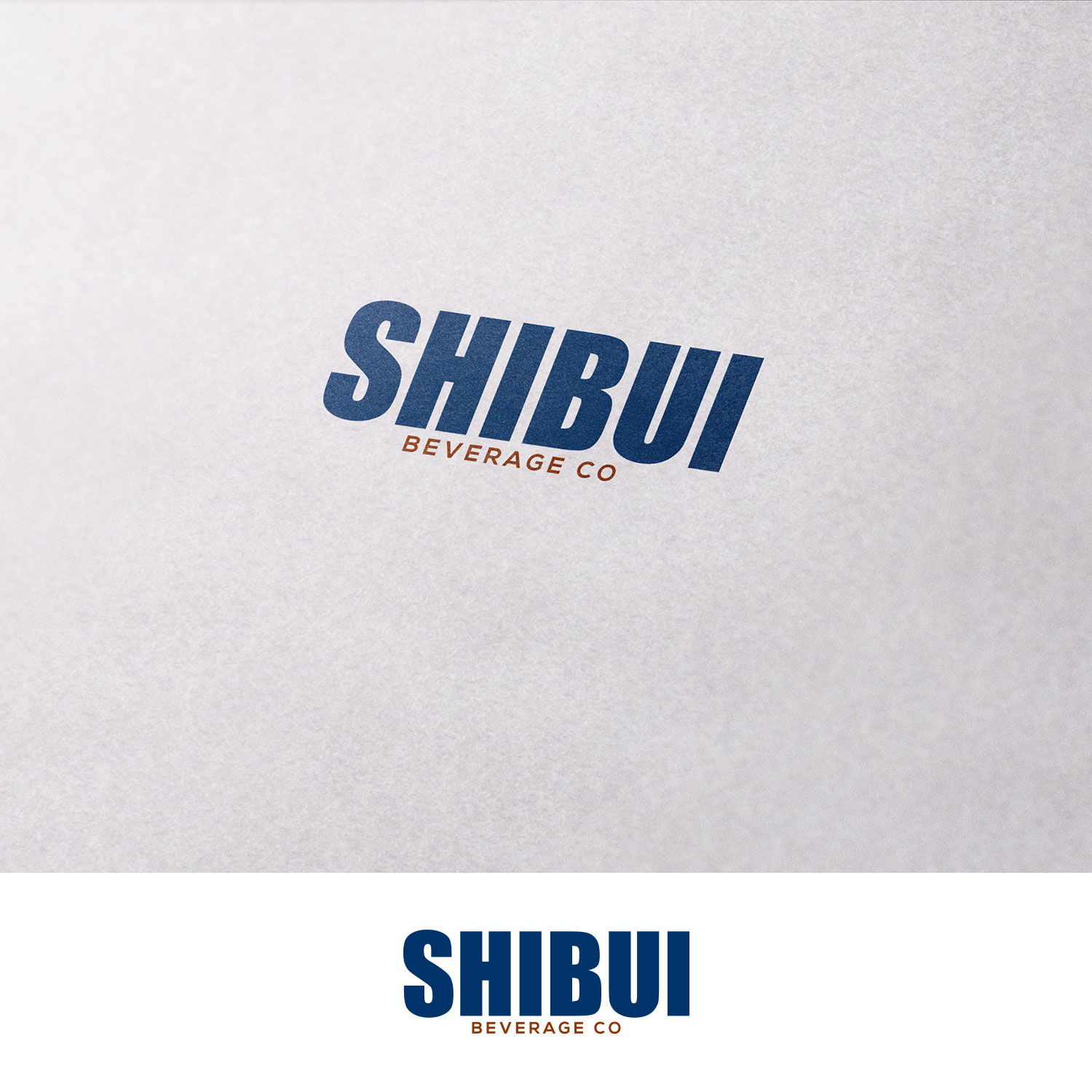 Bold, Modern, It Company Logo Design for SHIBUI Beverage Co by ...