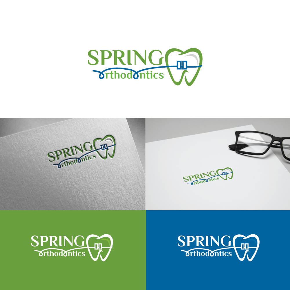 Professional, Serious, Dental Logo Design for Spring Orthodontics by ...