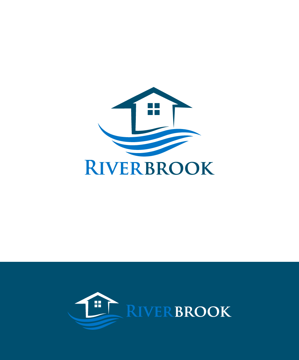 Bold, Modern, Real Estate Logo Design for Riverbrook by victipedia ...