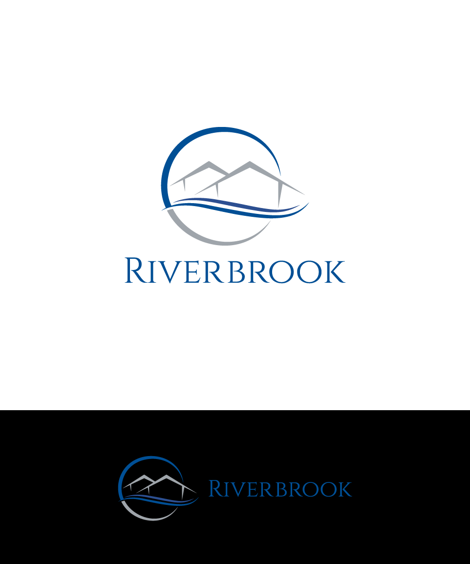 Bold, Modern, Real Estate Logo Design for Riverbrook by victipedia ...