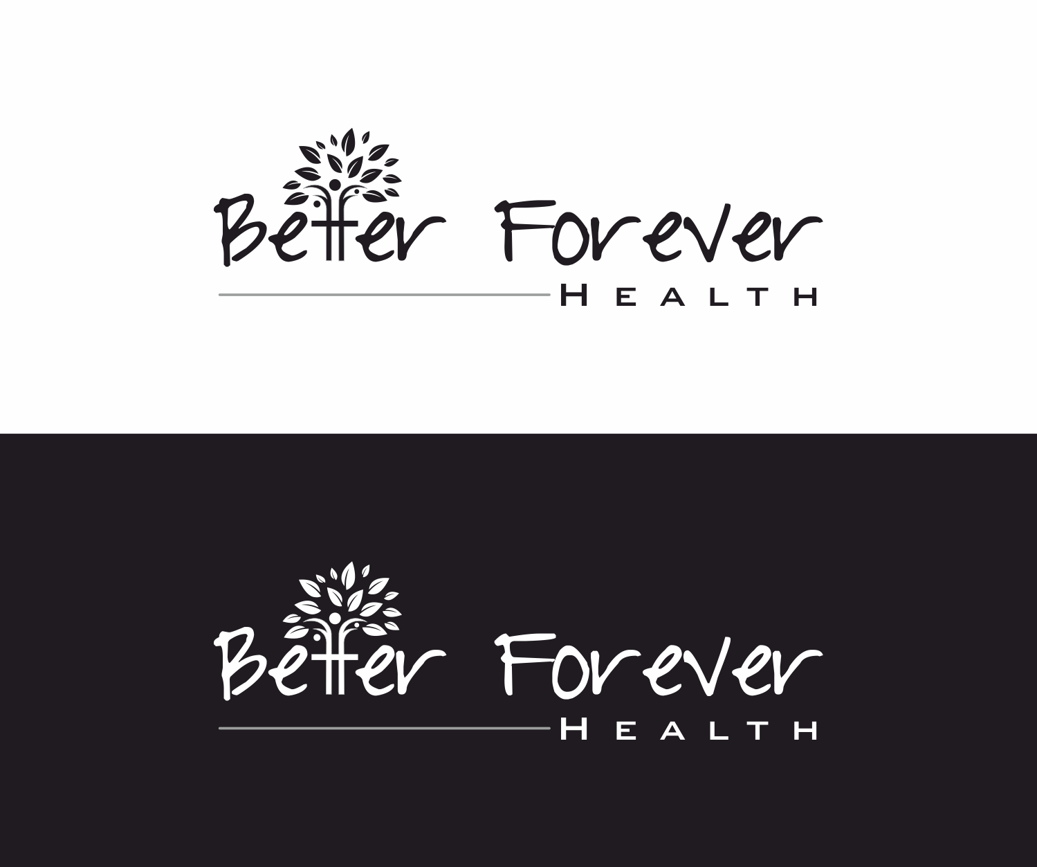 Playful, Personable, Health And Wellness Logo Design for Better Forever ...