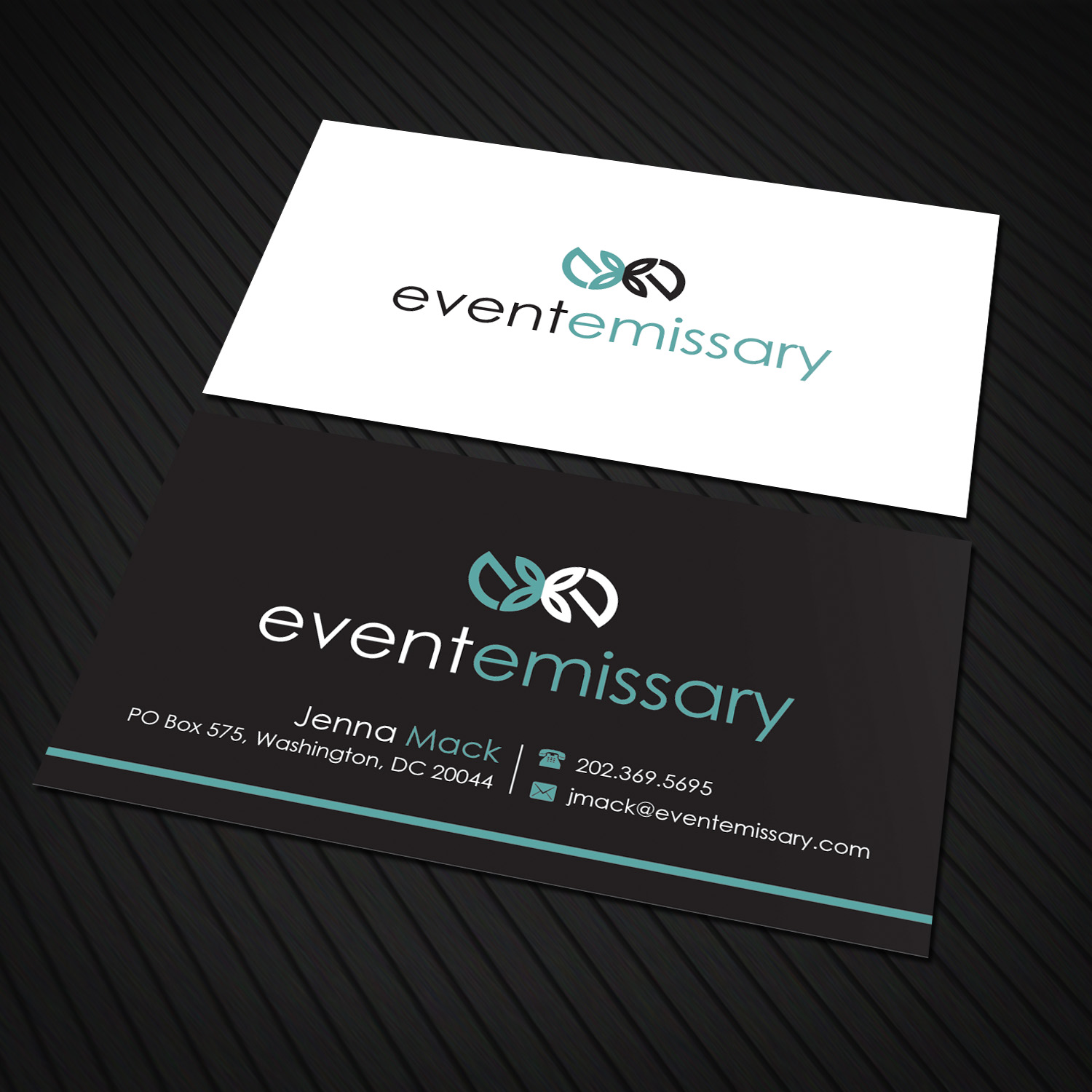 Professional, Upmarket, Event Planning Business Card Design for a ...