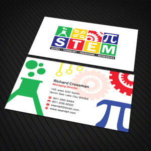 STEM business card project for a STEM teacher | 55 Business Card ...