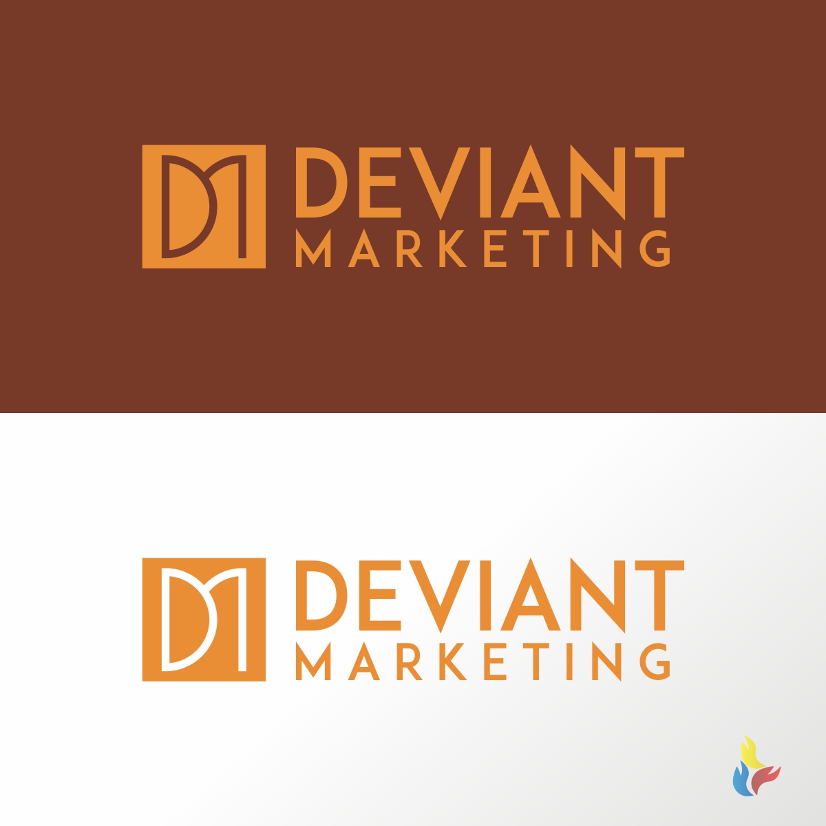 Bold, Playful, Marketing Logo Design for Deviant Marketing by Kreative ...