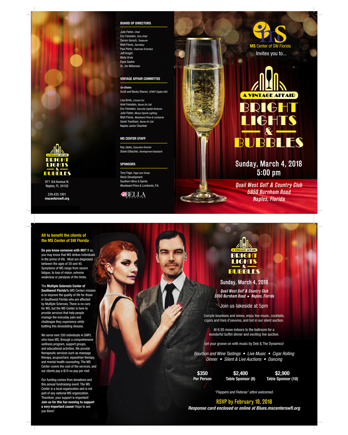 Elegant, Professional, Non Profit Invitation Design for PhysioNetics by ...