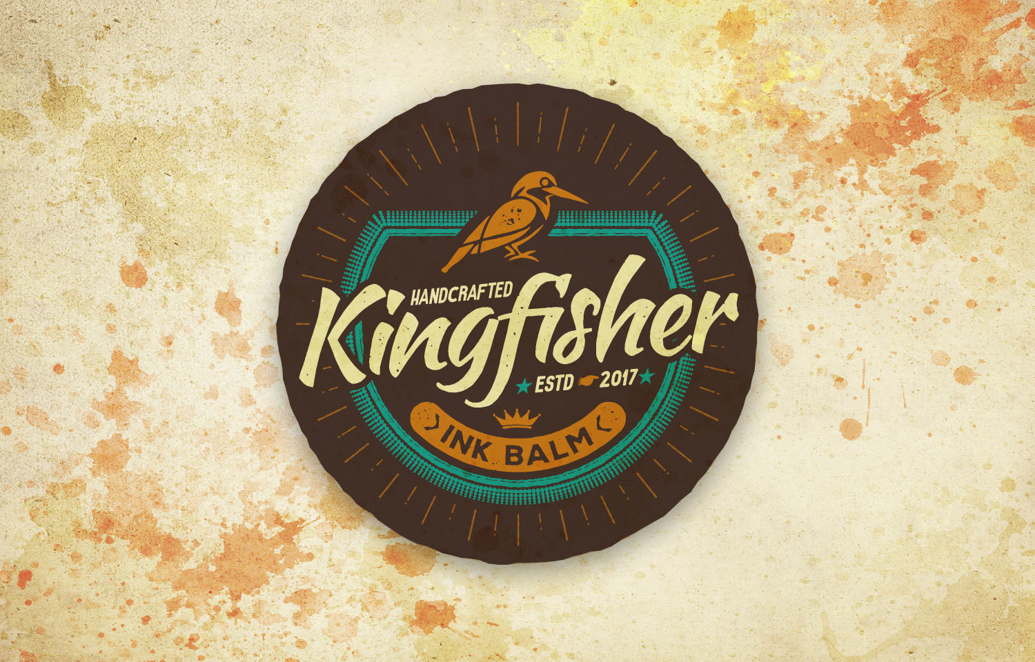Elegant, Playful, Business Logo Design for Kingfisher ink balm by ...