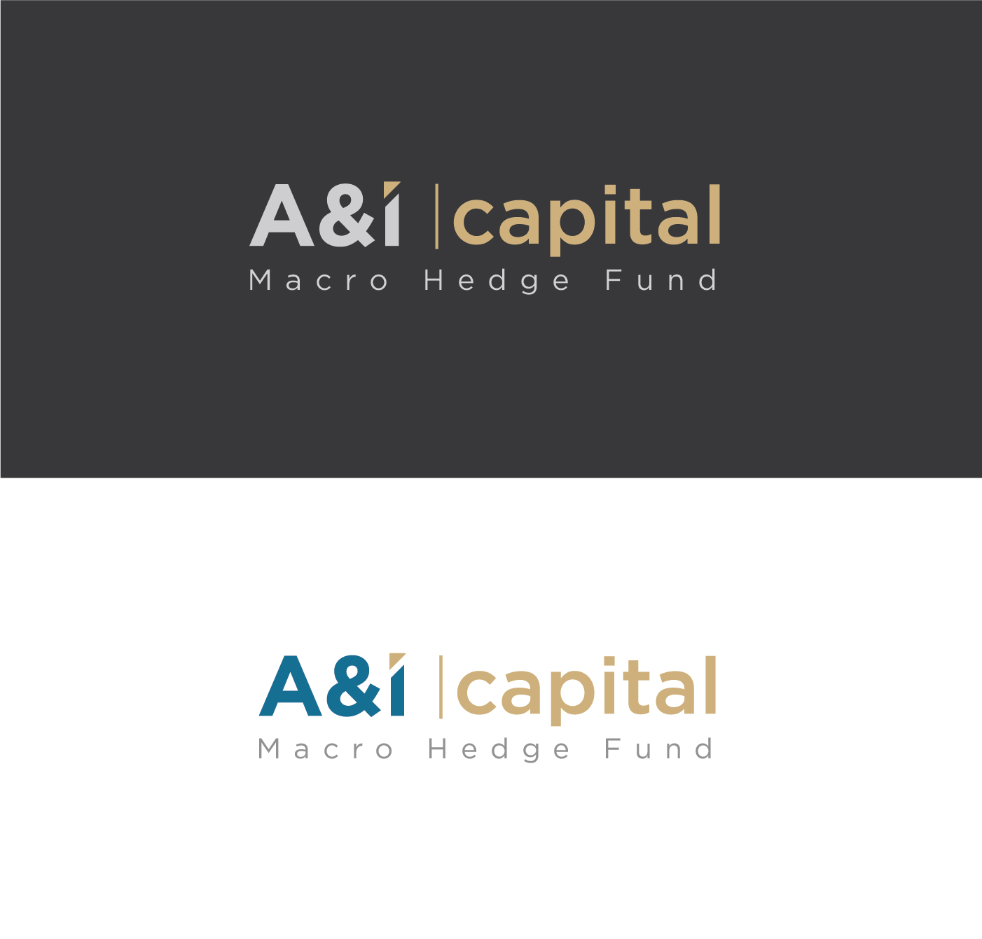 Bold, Serious, Investment Logo Design for A&I Capital - Macro Hedge ...