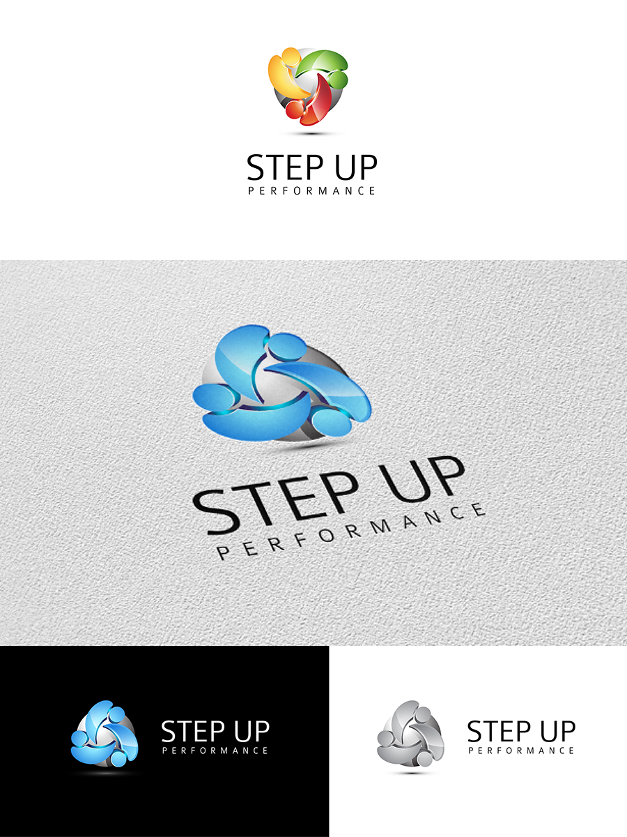 Modern, Professional, It Company Logo Design for Step Up Performance by ...