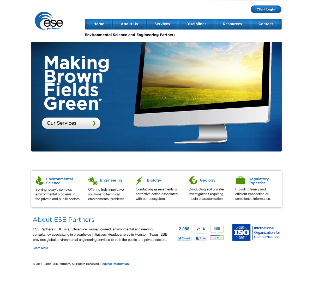 Serious, Modern, Software Web Design for Atomic Design & Consulting by ...