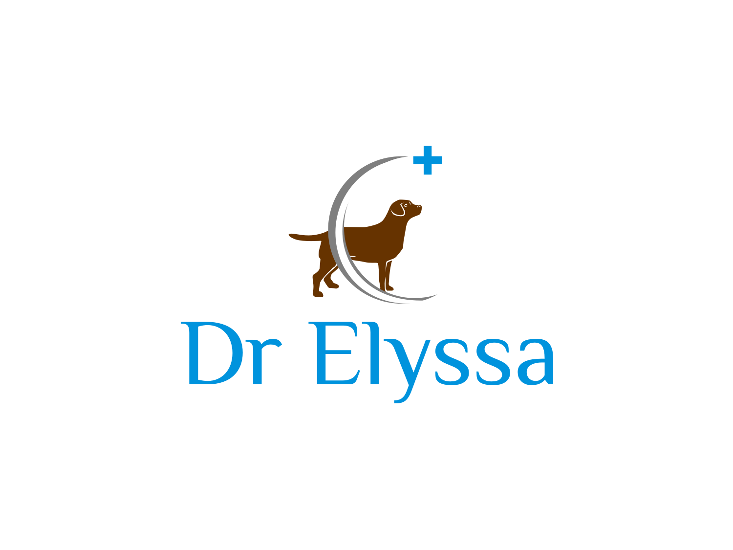 Playful, Modern, Dog Training Logo Design for Dr Elyssa by R16 | Design ...