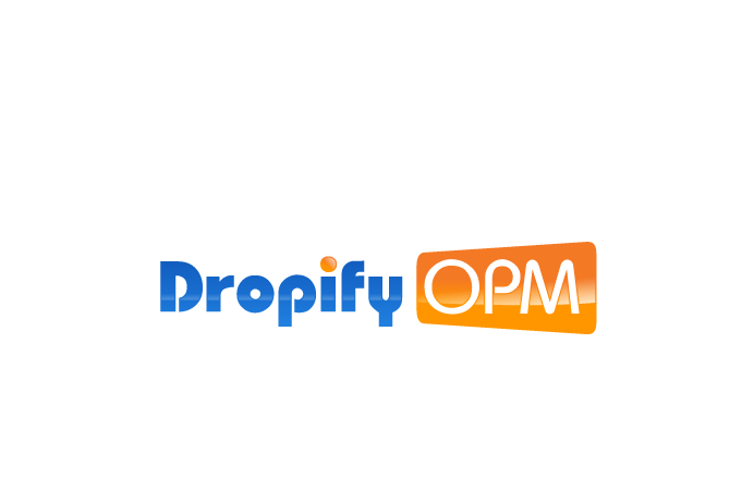 Bold, Playful Logo Design for Dropify OPM by Digihex | Design #15652858